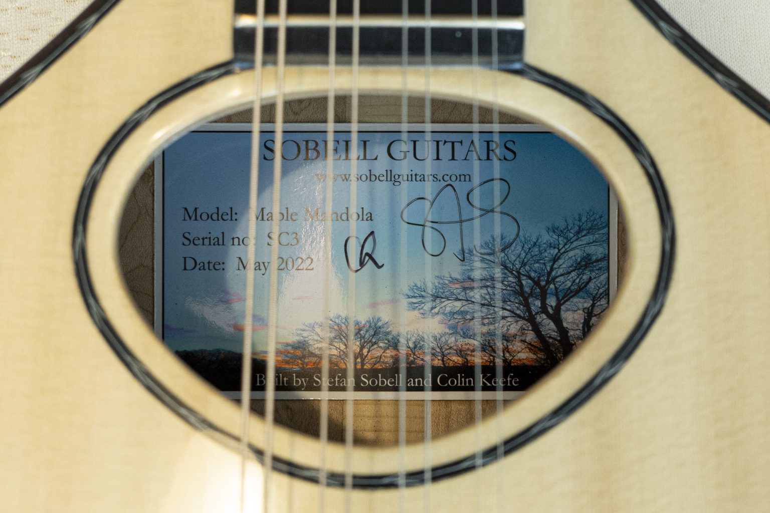 Stefan Sobell Guitars » Mandolins and Mandola